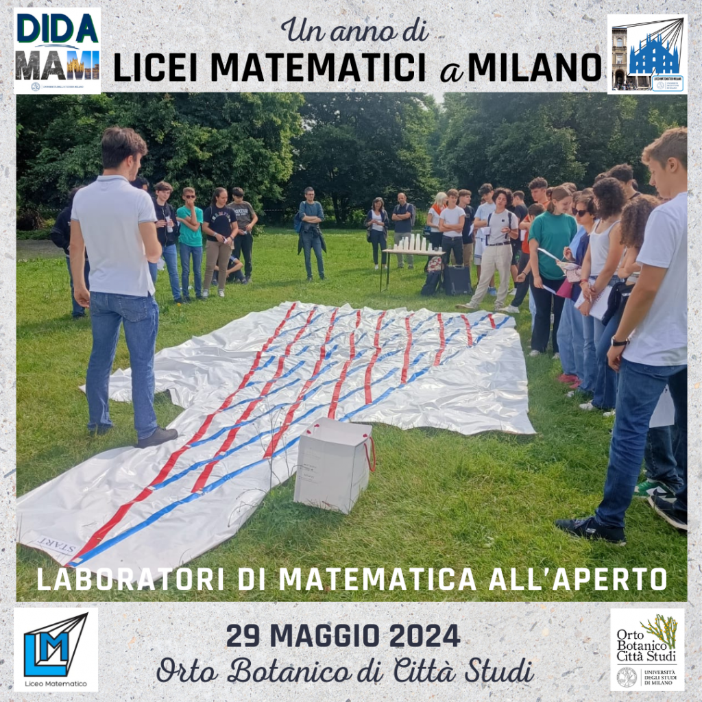 Un (altro) anno di Liceo Matematico - Liceo Matematico Milano